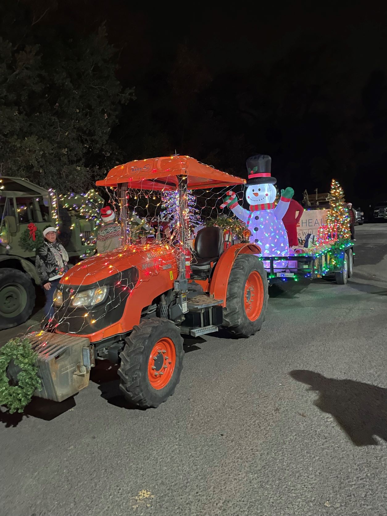 Calistoga Lighted Tractor Parade | CommuniCare+OLE
